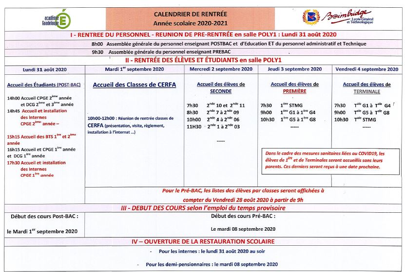Lycée de Baimbridge | RCI